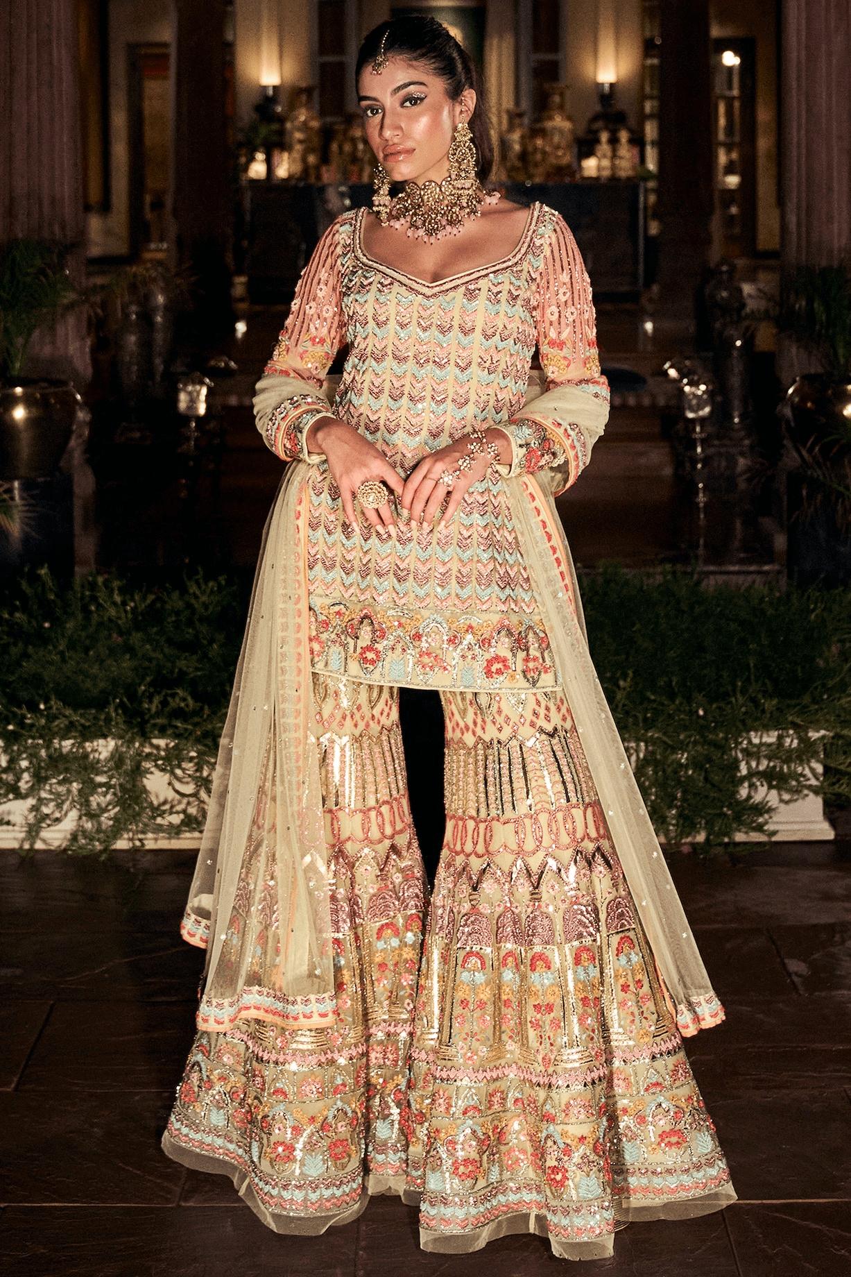20+ Sharara Dress For Wedding Styles That Are An Absolute Showstopper!