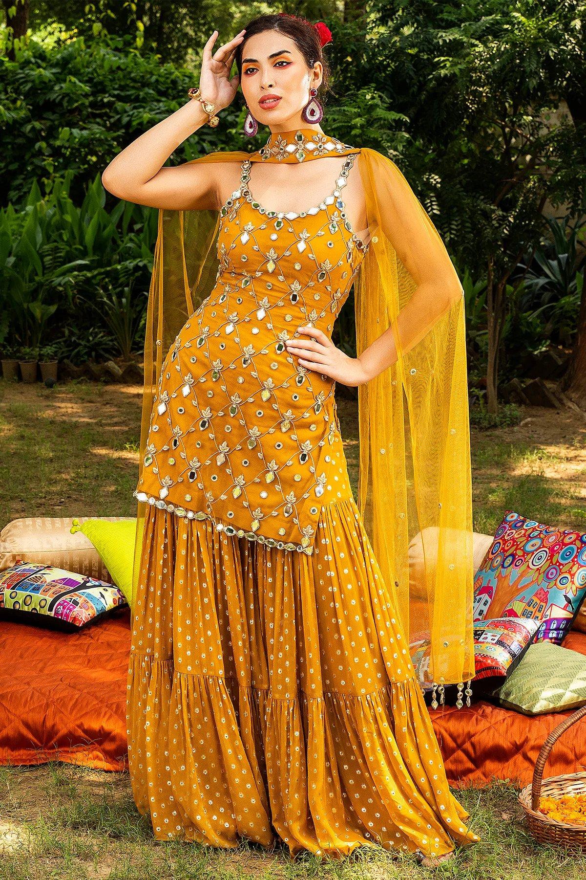 20+ Sharara Dress For Wedding Styles That Are An Absolute Showstopper!