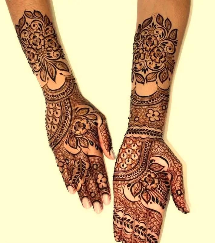 30 Rose Mehndi Designs To Choose From for a Fabulous Festive Look
