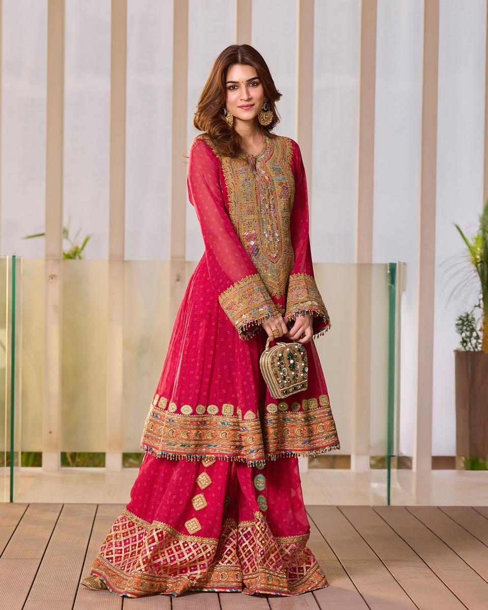 45+ Sharara Dresses with Price For a Showstopper Look!