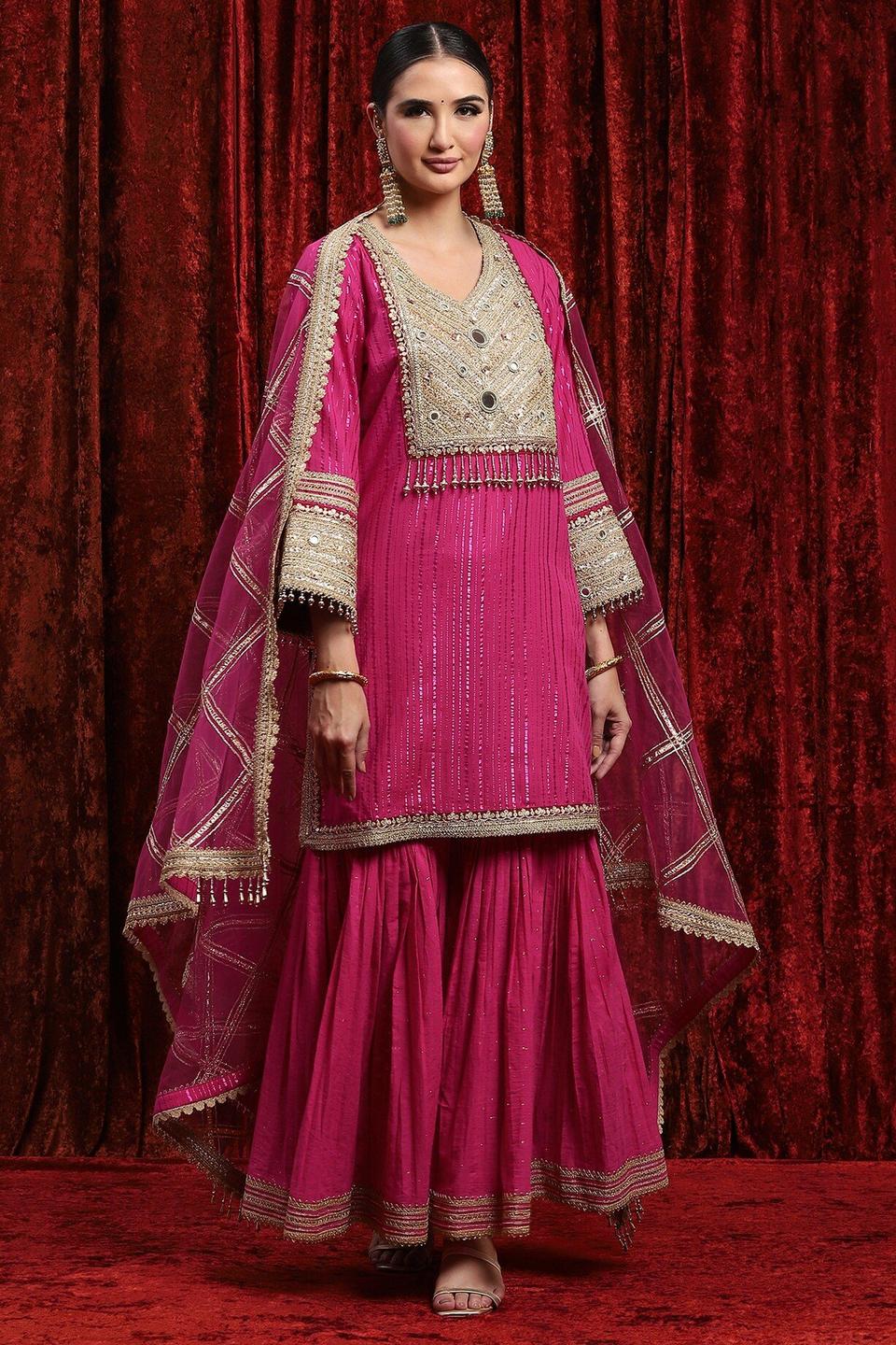 45+ Sharara Dresses with Price For a Showstopper Look!