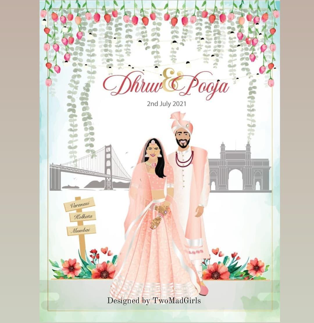 Wedding invitation email store