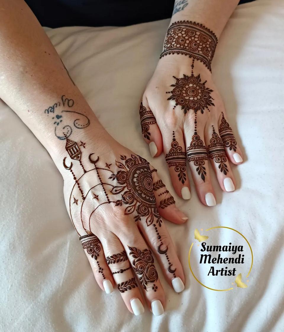40+ Easy Henna Designs for Beginners for Your Hands & Feet