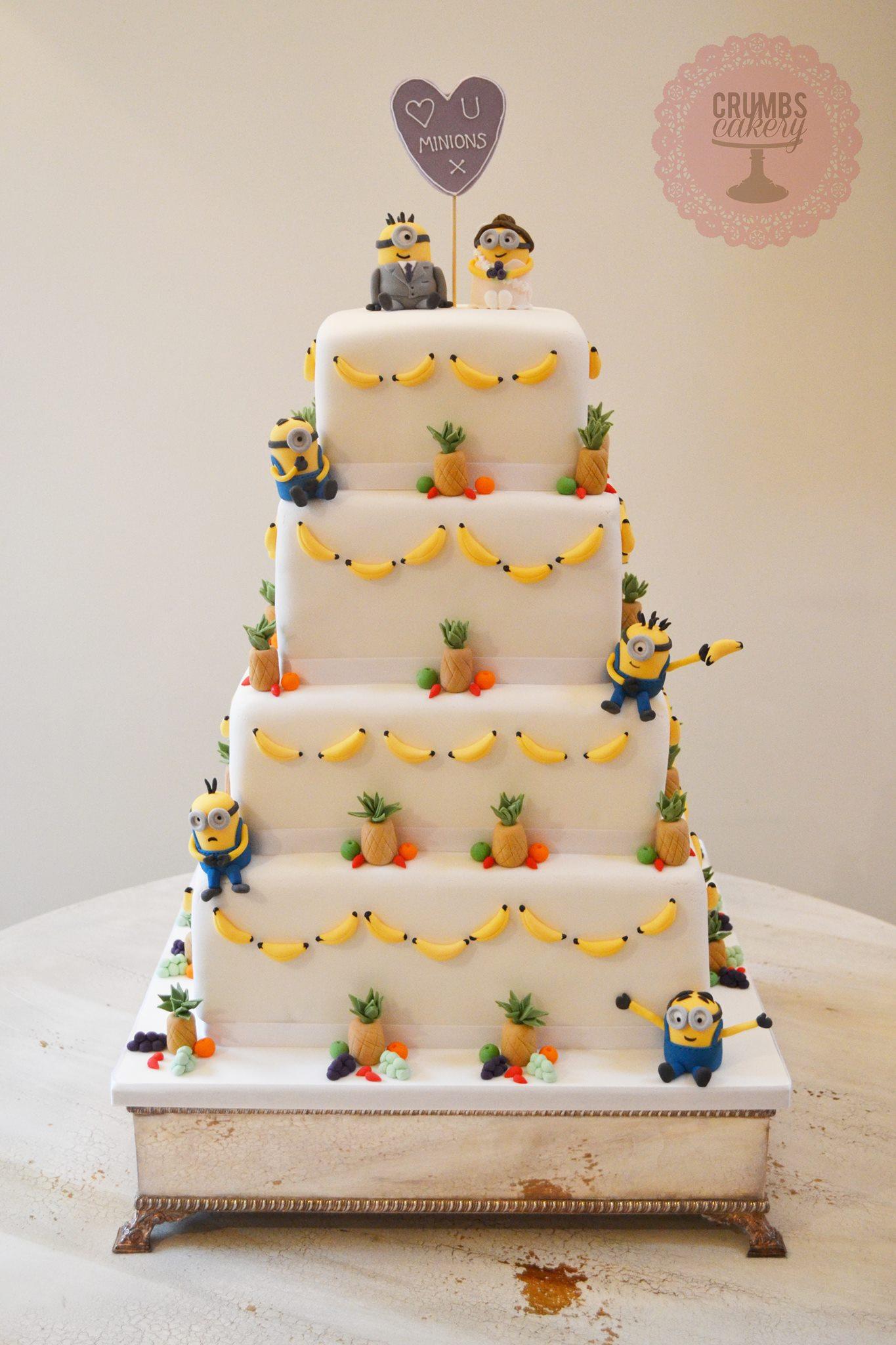 12 Incredible Cartoon Cake Ideas That Are The Ultimate Wedding Goals!