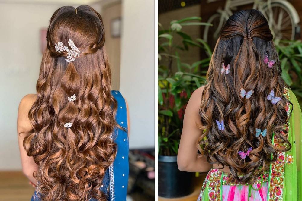 38+ Gorgeous Open Hairstyles for Weddings and Parties