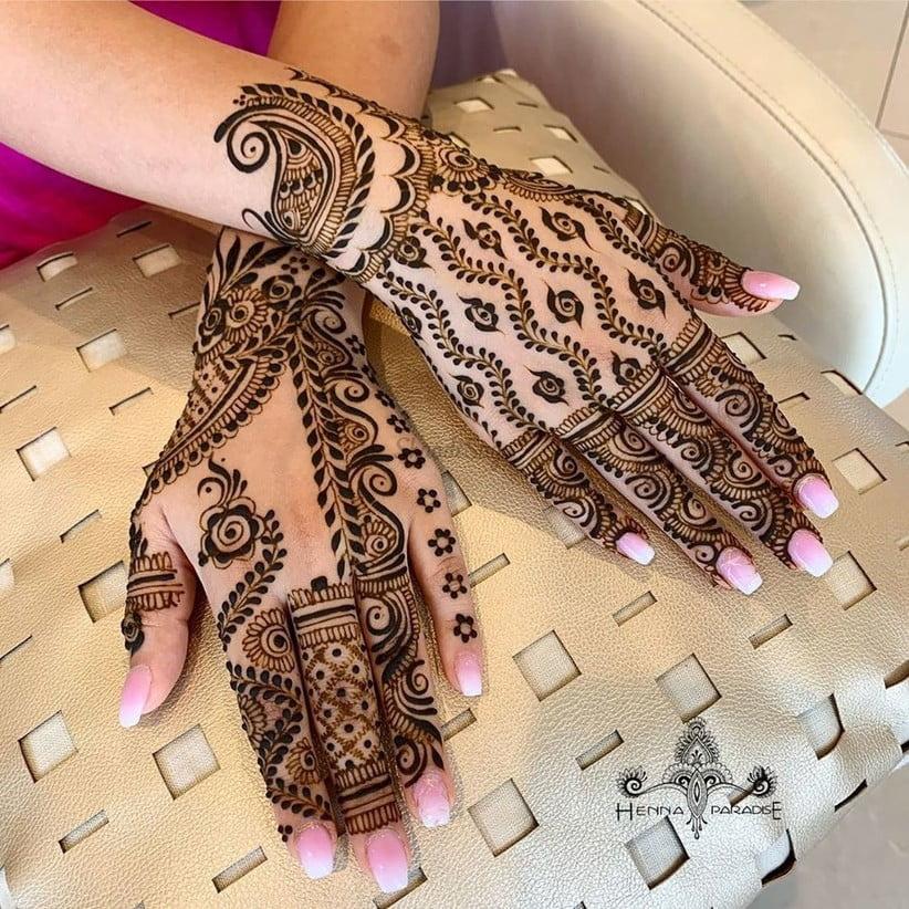 22 Easy Henna Designs for Beginners for Your Hands & Feet