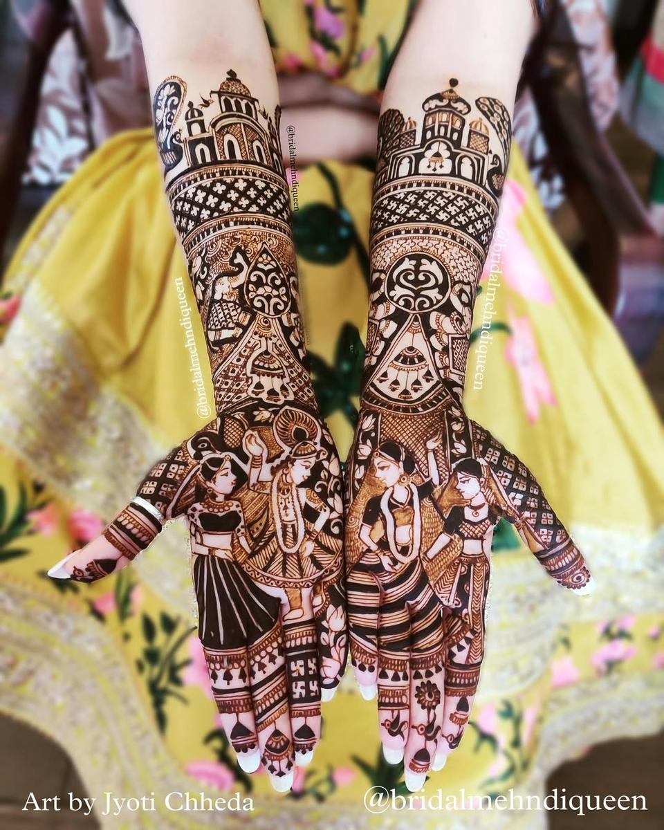 50 Stunning Mehndi Designs for Teej That Speak of Love & Culture