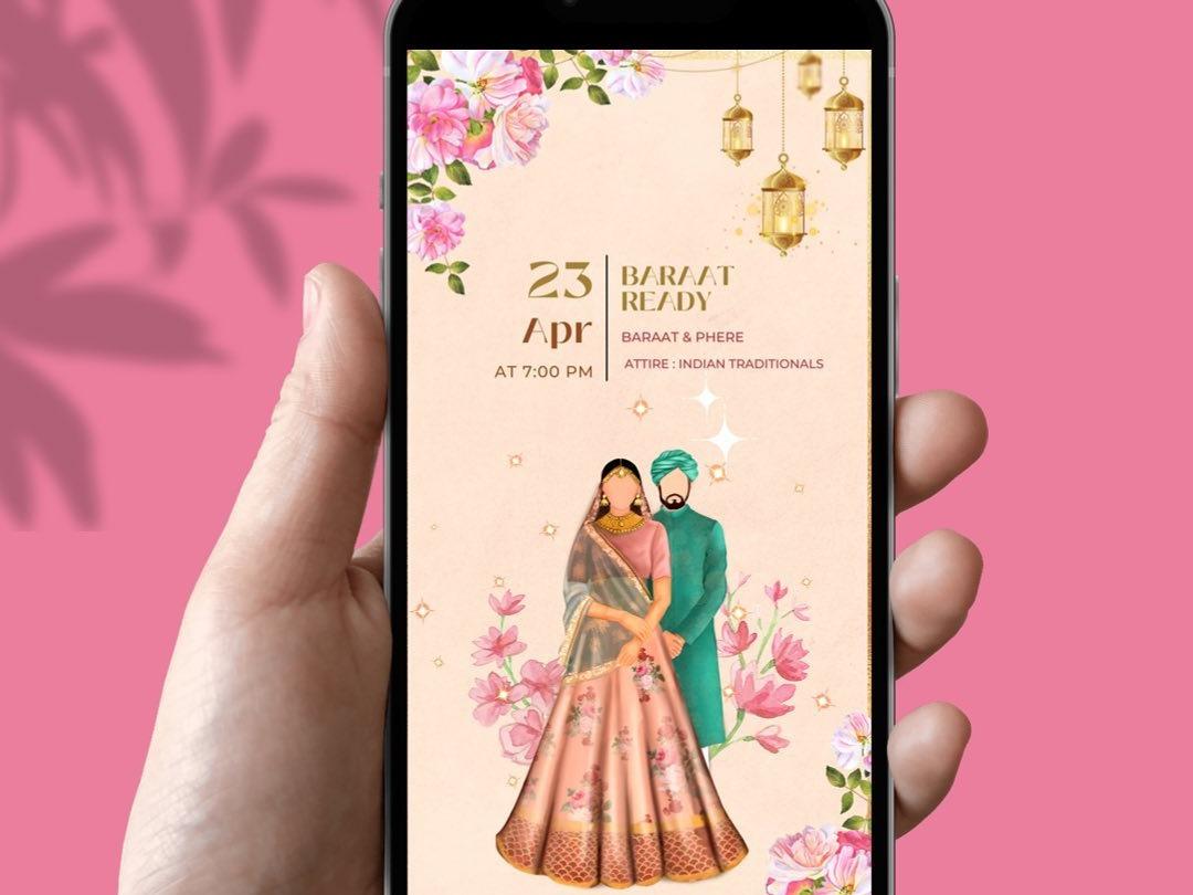 Unique Whatsapp Marriage Invitation Ideas For To-Be-Weds