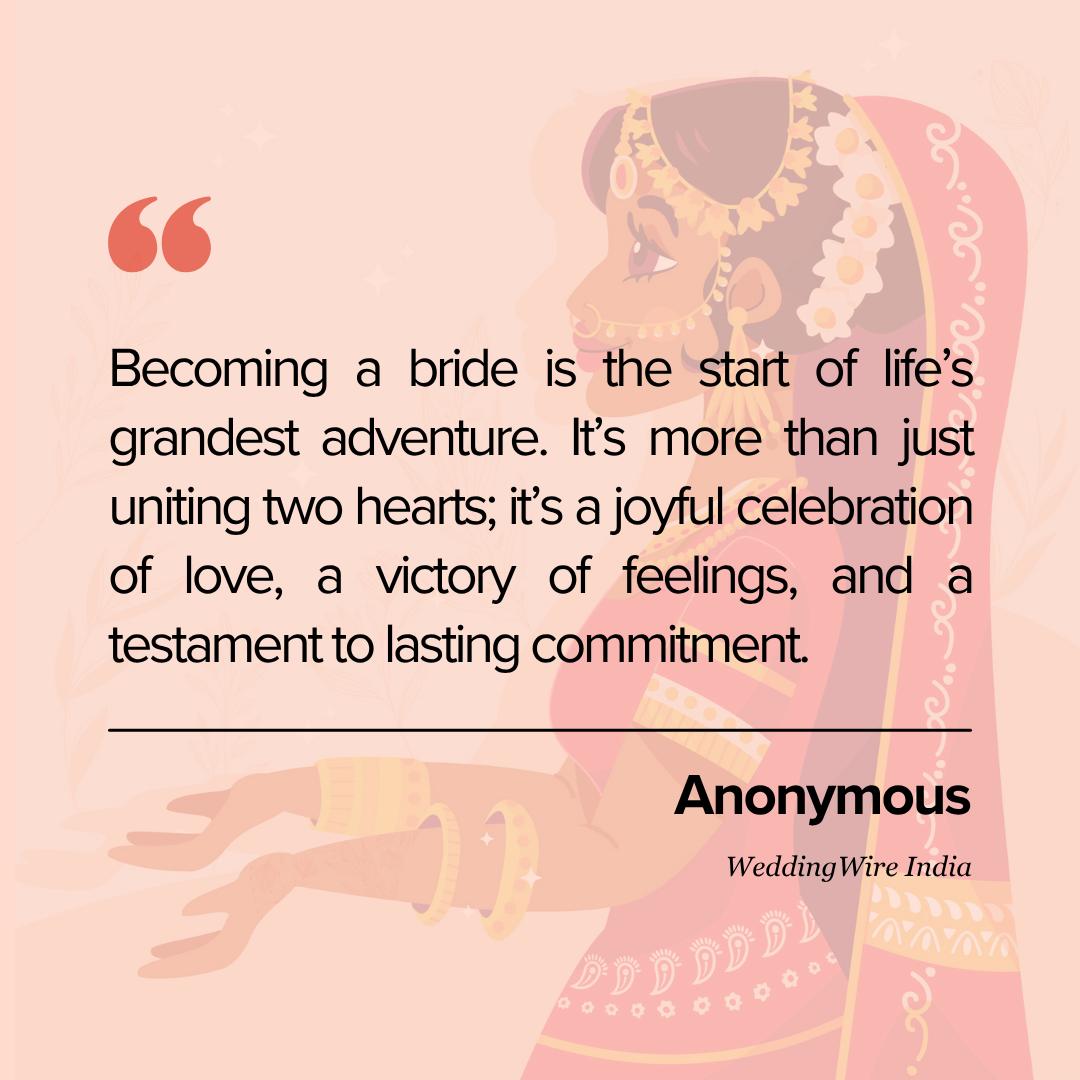 90 Bride Quotes for Heartfelt Captions and Messages