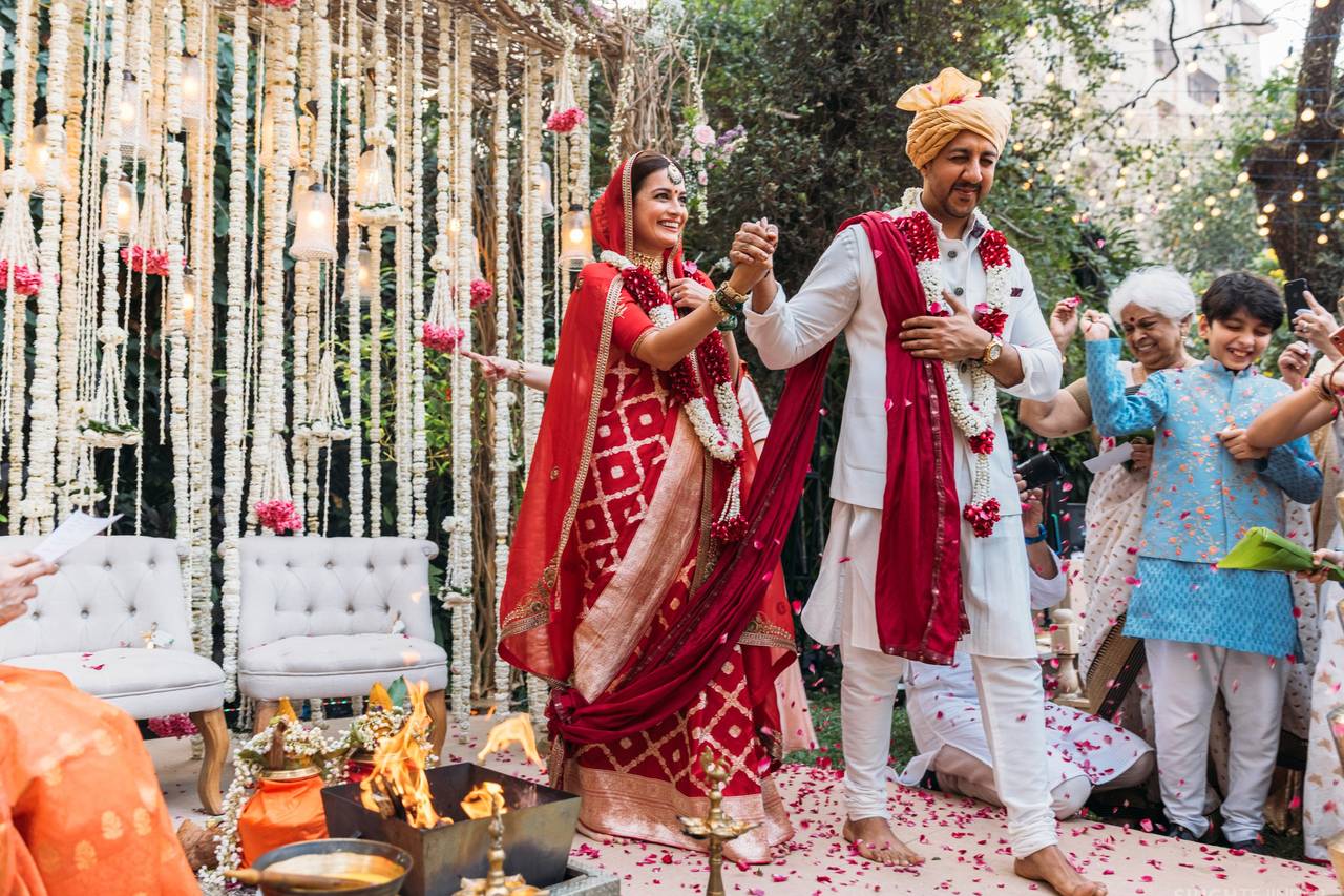 Inside Dia Mirzas Wedding With Vaibhav Rekhi