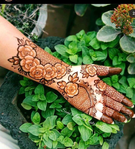 30 Rose Mehndi Designs To Choose From for a Fabulous Festive Look
