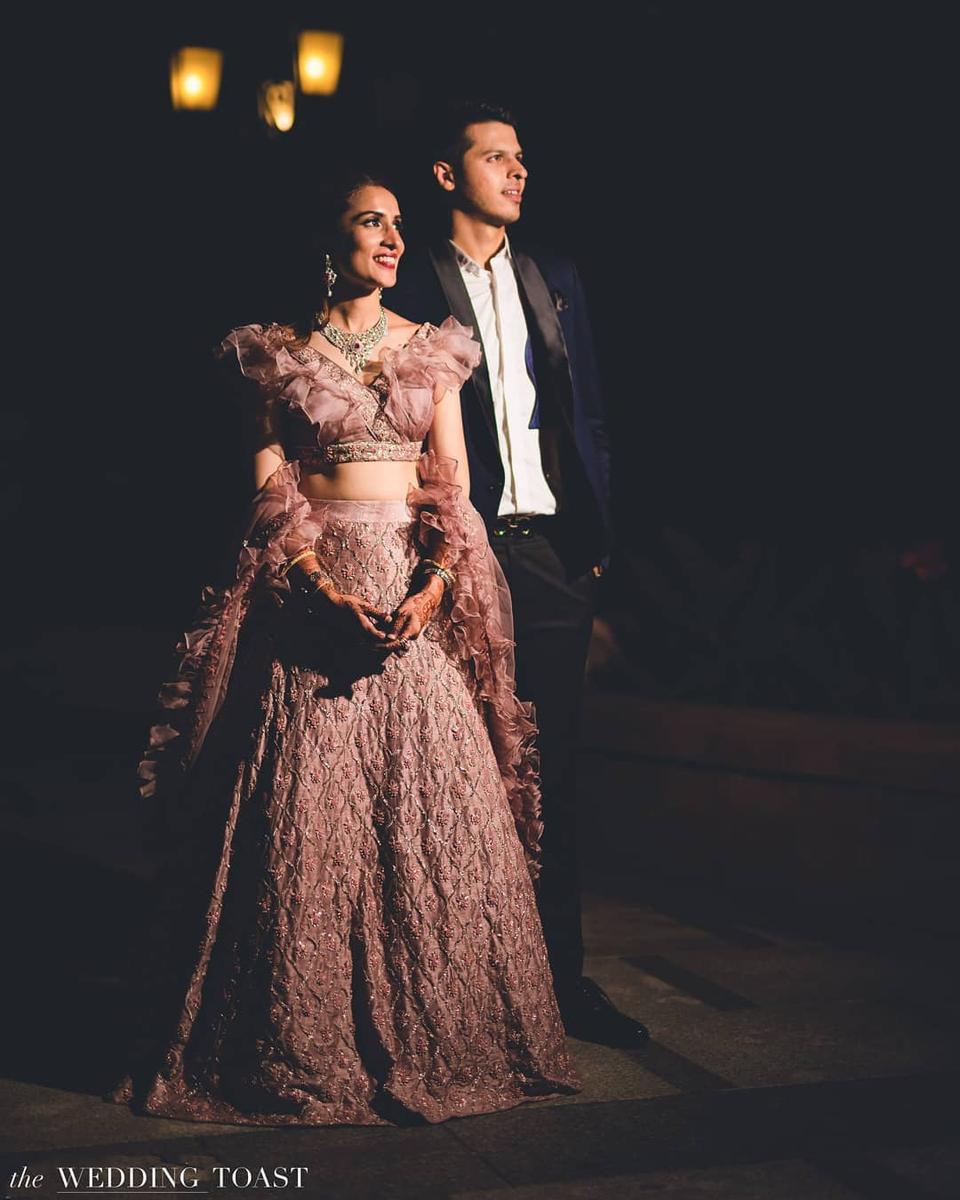 8 Crop Top Blouse Designs That Will Help You Stand out This Wedding Season!