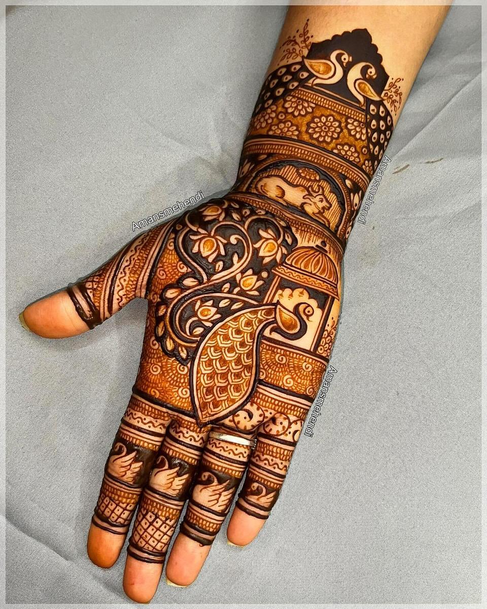 50 Stunning Mehndi Designs for Teej That Speak of Love & Culture