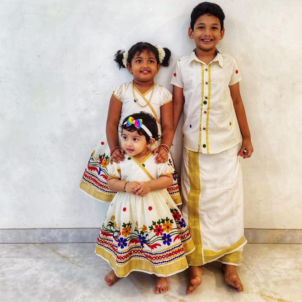 40 Striking Onam Attire Ideas for You and Your Family