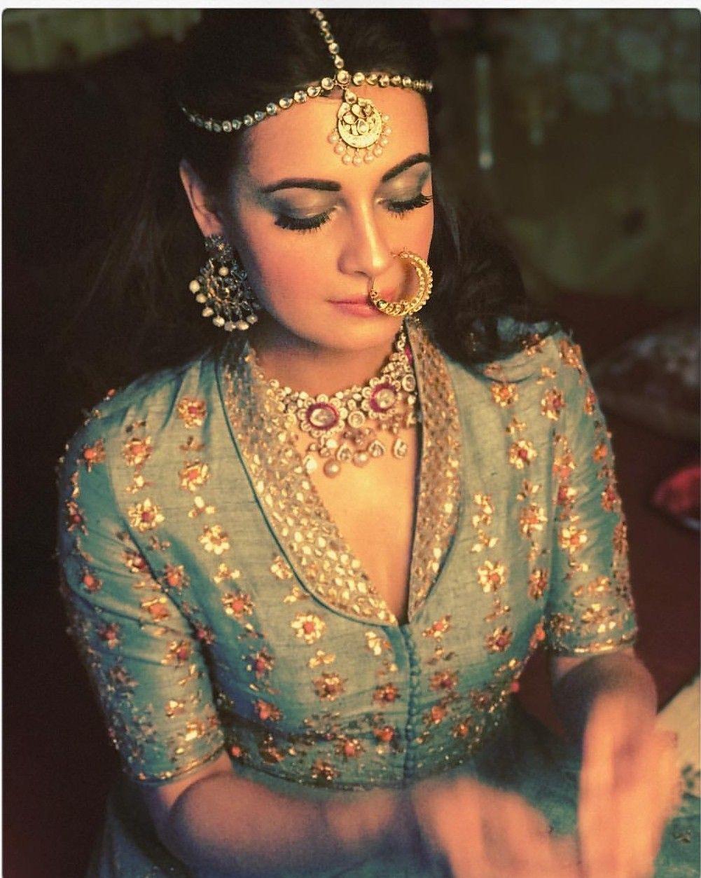7 Latest Blue Colour Blouse Designs That Sparkle Elegance For Any Pre ...