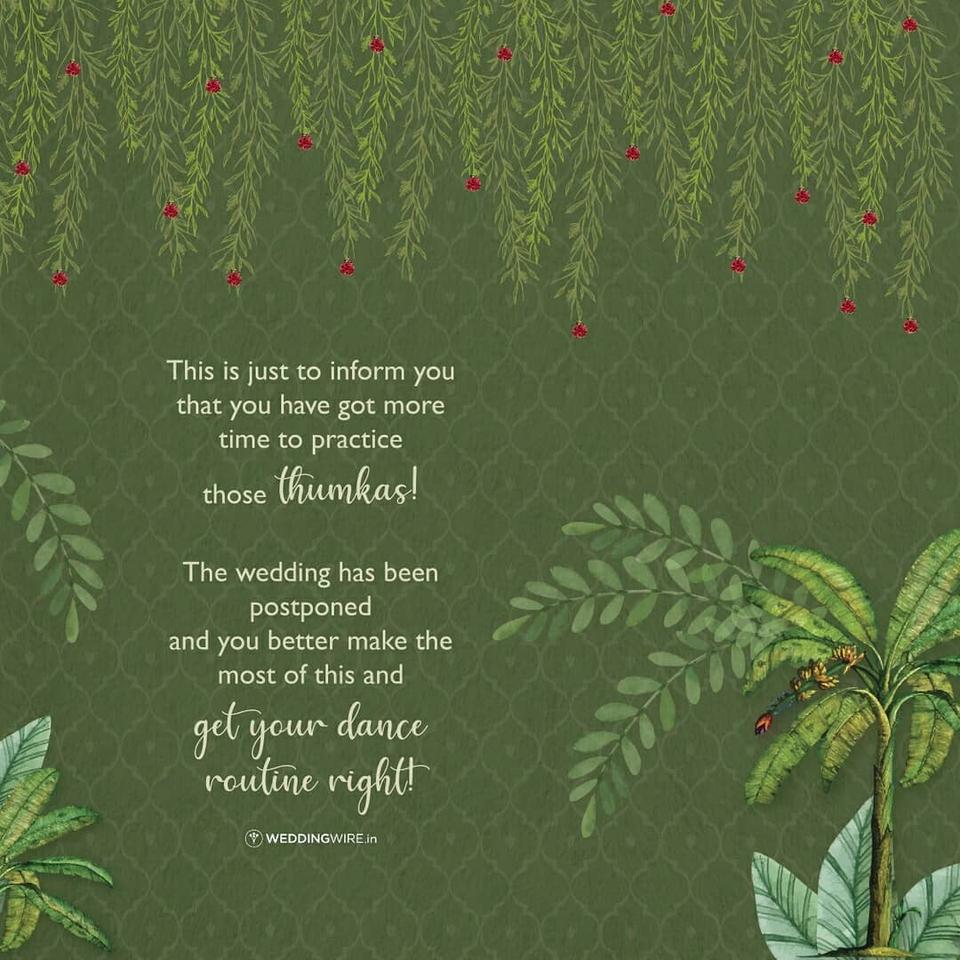 Postponed Your Wedding? Here’s How to Inform Your Guests!
