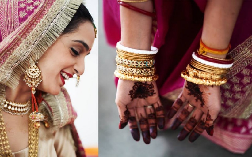 9 Traditional Bridal Gold Bangles That Add A Tinkle To Most Weddings