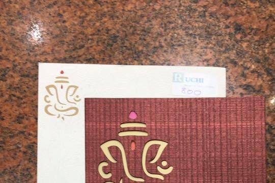 Ruchi Card Gallery - Invitations - Richmond Town - Weddingwire.in